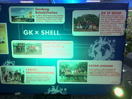 Gawad Kalinga at Shell Open Week